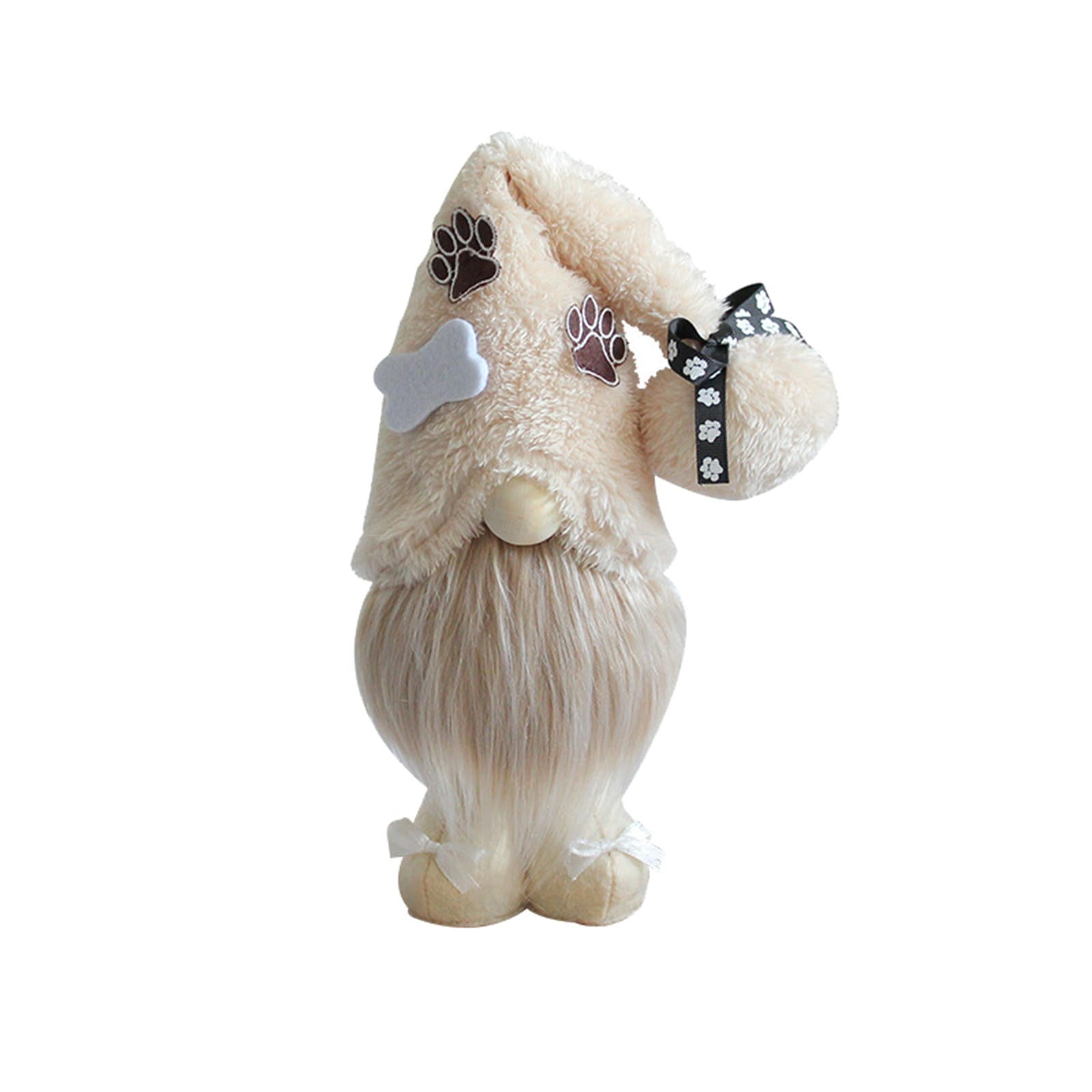 LHWGJQY Statue Decor Dog Gnomes Puppy Doll Gnomes Plush Handmade Tomte ...