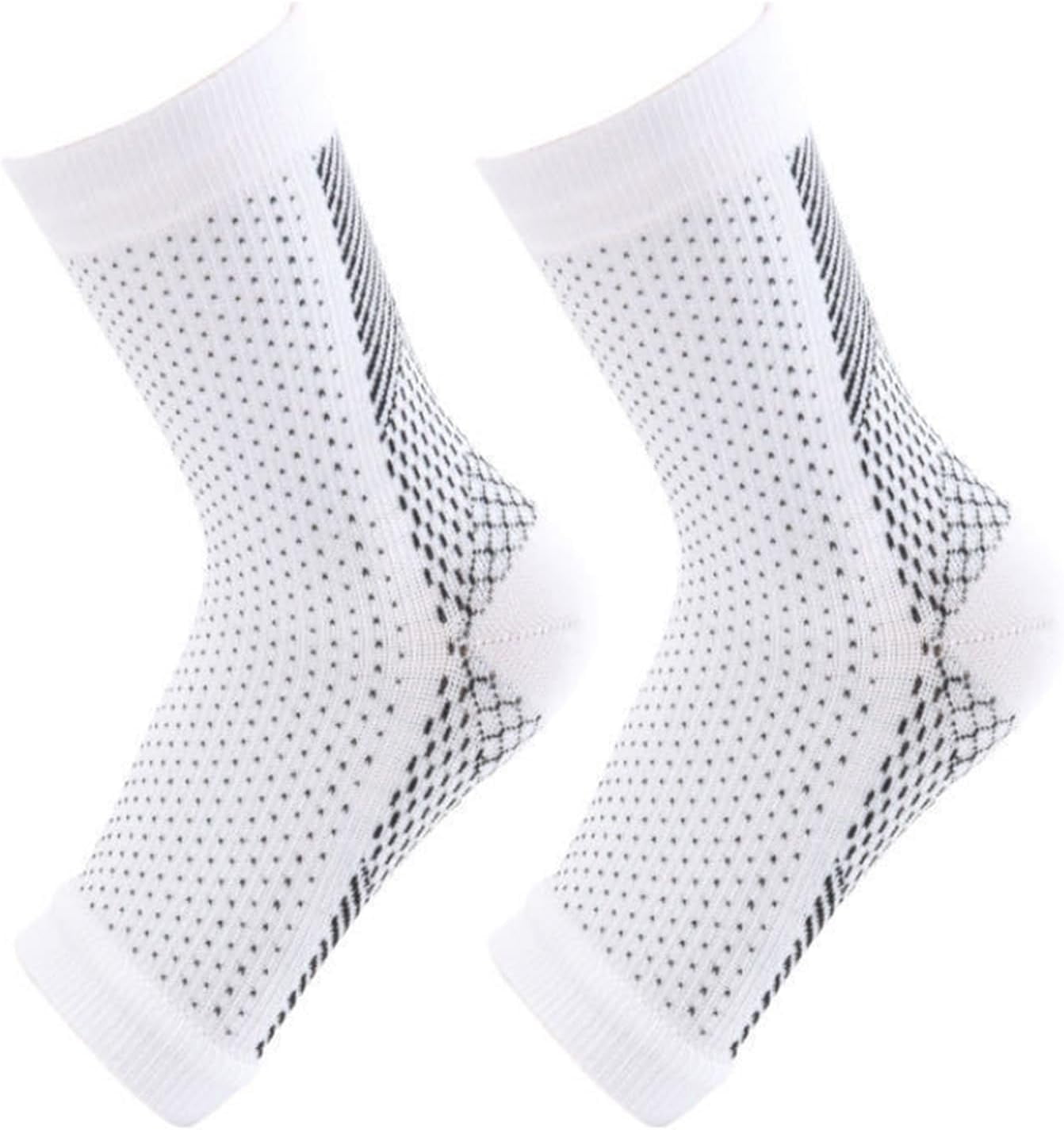 LHX20-30 mmHg Compression Socks Ankle Compression Sleeve Toe ...