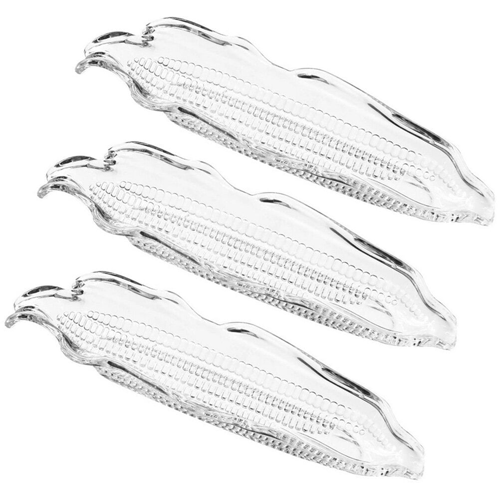 LHX 3pcs Plastic Corn Tray Corn Serving Plate Corn On The Cob Holder ...