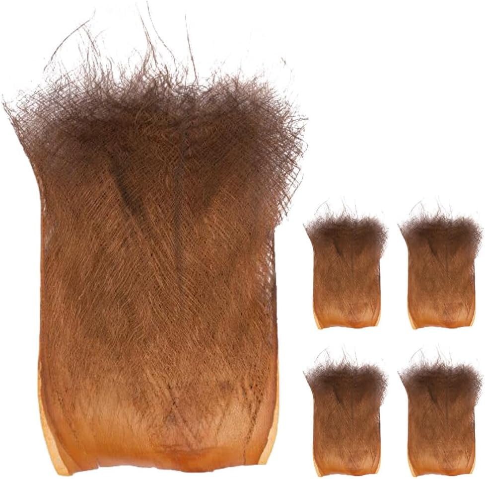 LHX5 Sheets Palm Bark Decorations Natural Coconut Tree Bark Brown Hair ...