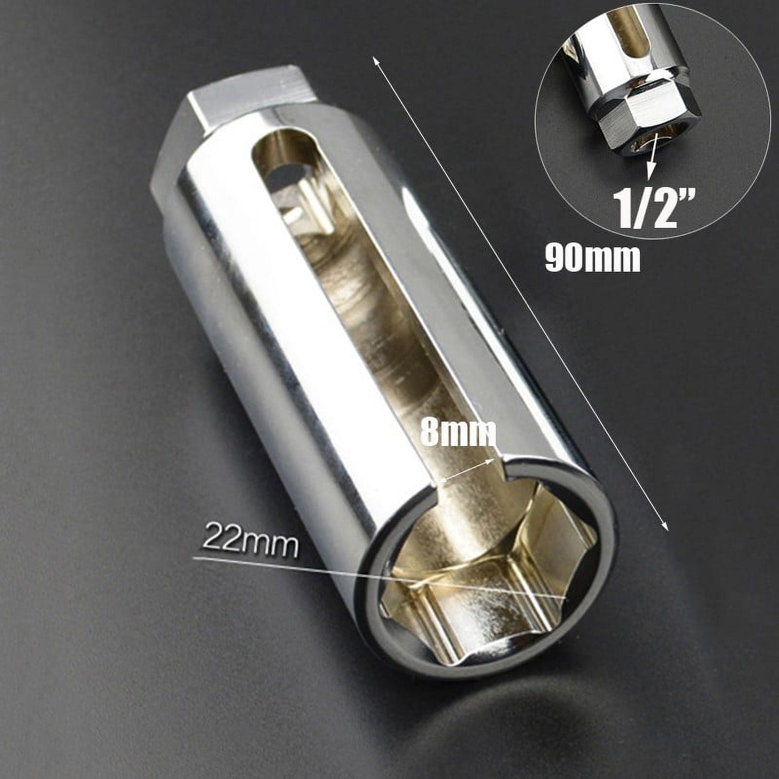 LHX 8mm Drive Car Oxygen Sensor Socket O2 Wrench Offset Removal Tools ...