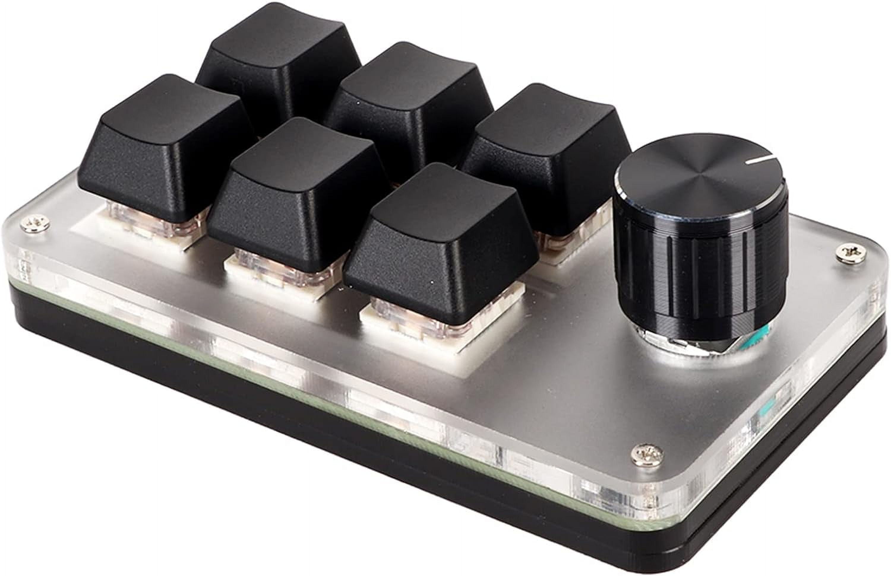 LHX One Handed Macro Mechanical Keyboard with Red Switch, OSU HID ...