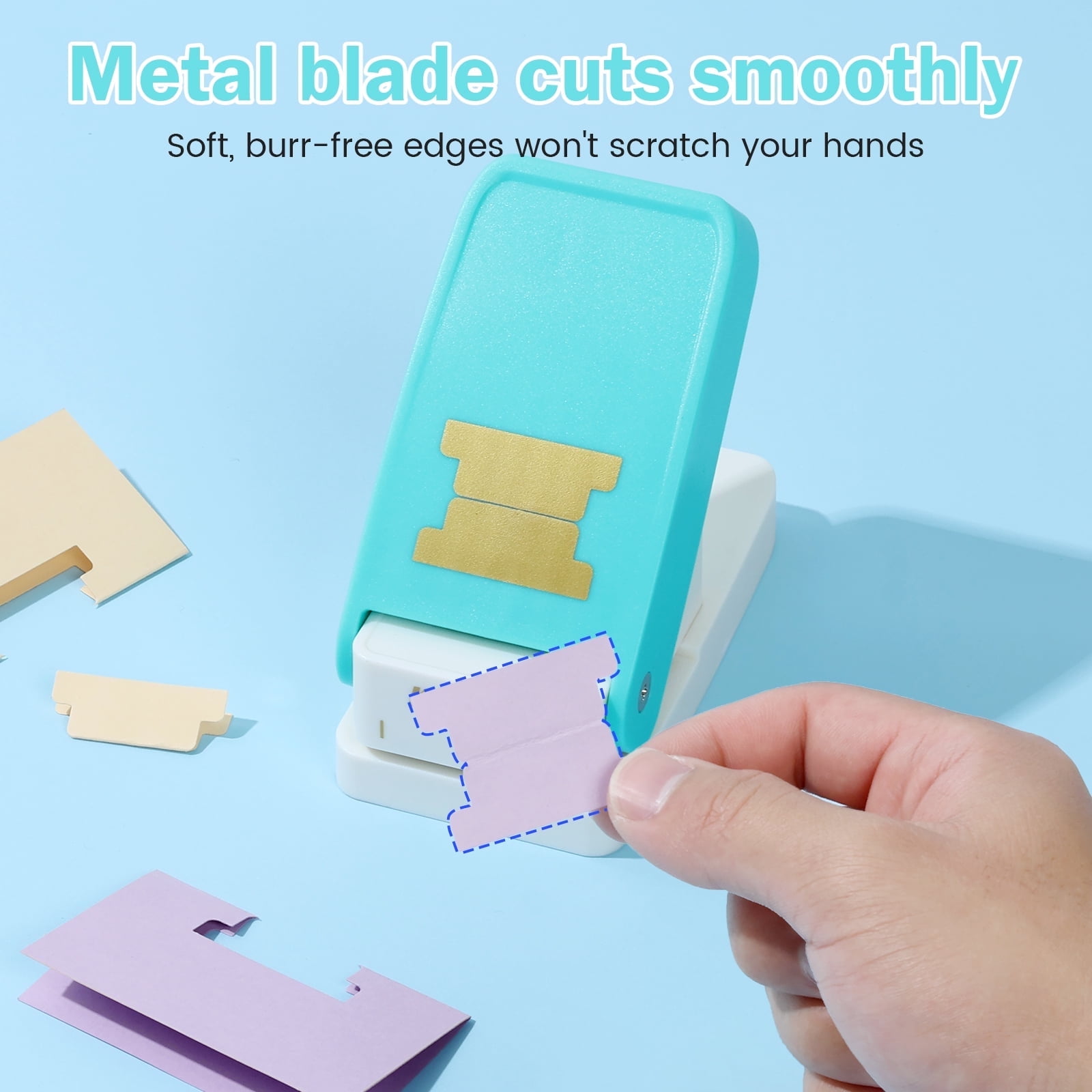 Lzvxtym Tab Punch DIY Index Tabs Puncher Cuttable 0.7mm Thickness Craft ...