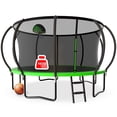 LHX Trampoline 16FT 14FT 12FT Outdoor Trampolines for Kids and Adults ...