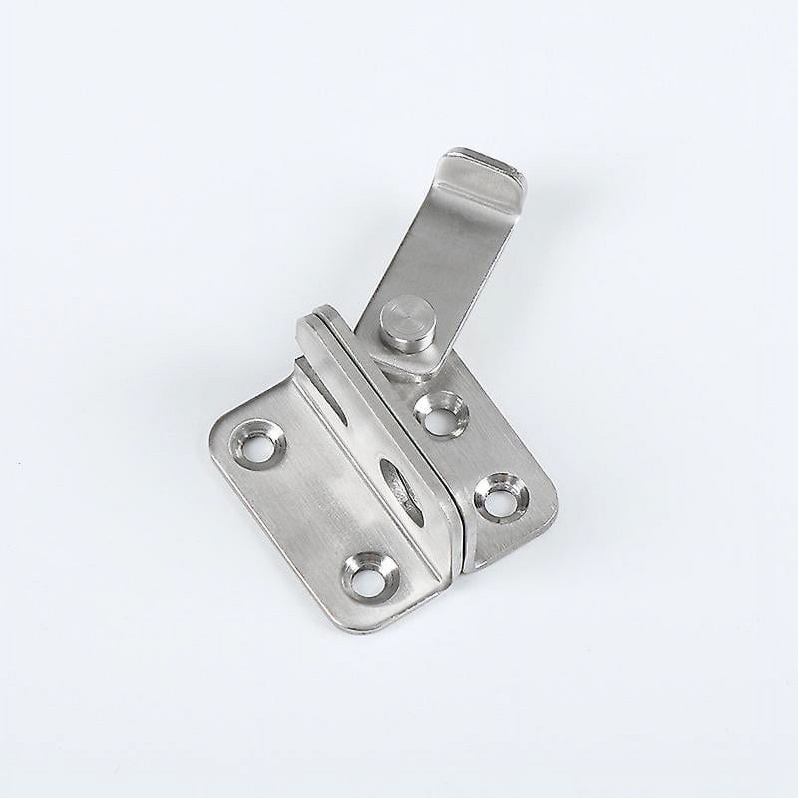 DSH 2pcs Flip Latch 3mm Thickened Heavy Duty Hasp Safety Door Lock Gate ...