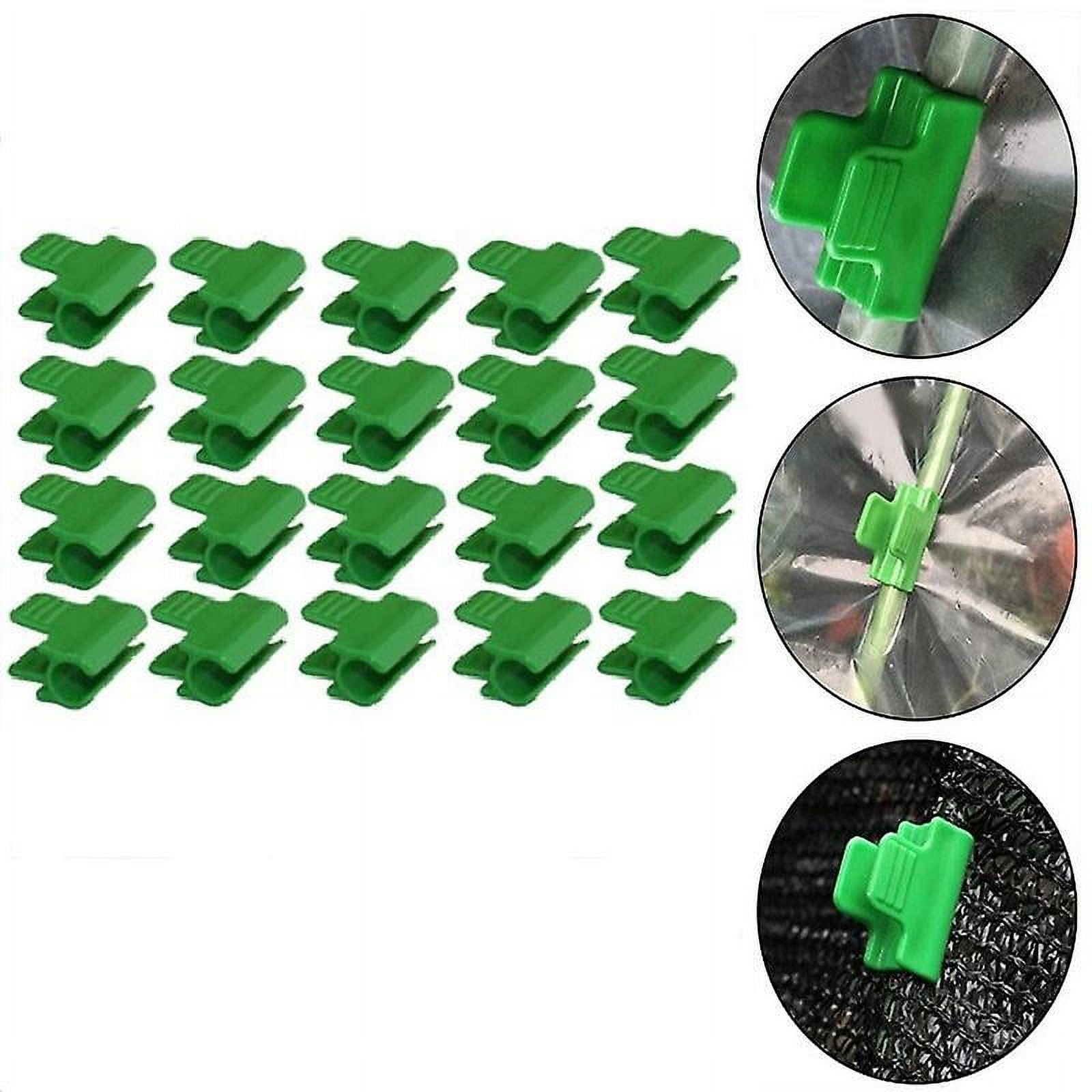 LHXC 40pcs Greenhouse Frame Clips Fixed Greenhouse Pipe Clamp Shading ...