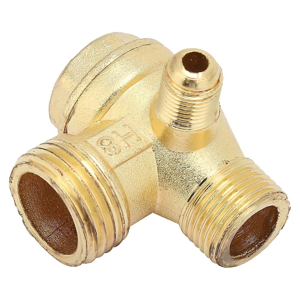 LHXC Check Valve, 3 Port Brass Air Compressor Check Valve Air ...