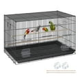 LHYY 30 inch Bird Cage,Metal Large Parakeet Cages for Cockatiels Small ...