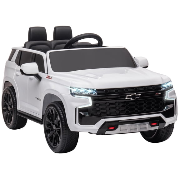 LHYY Chevrolet TAHOE Licensed Ride on Car,12V Battery Powered Electric ...
