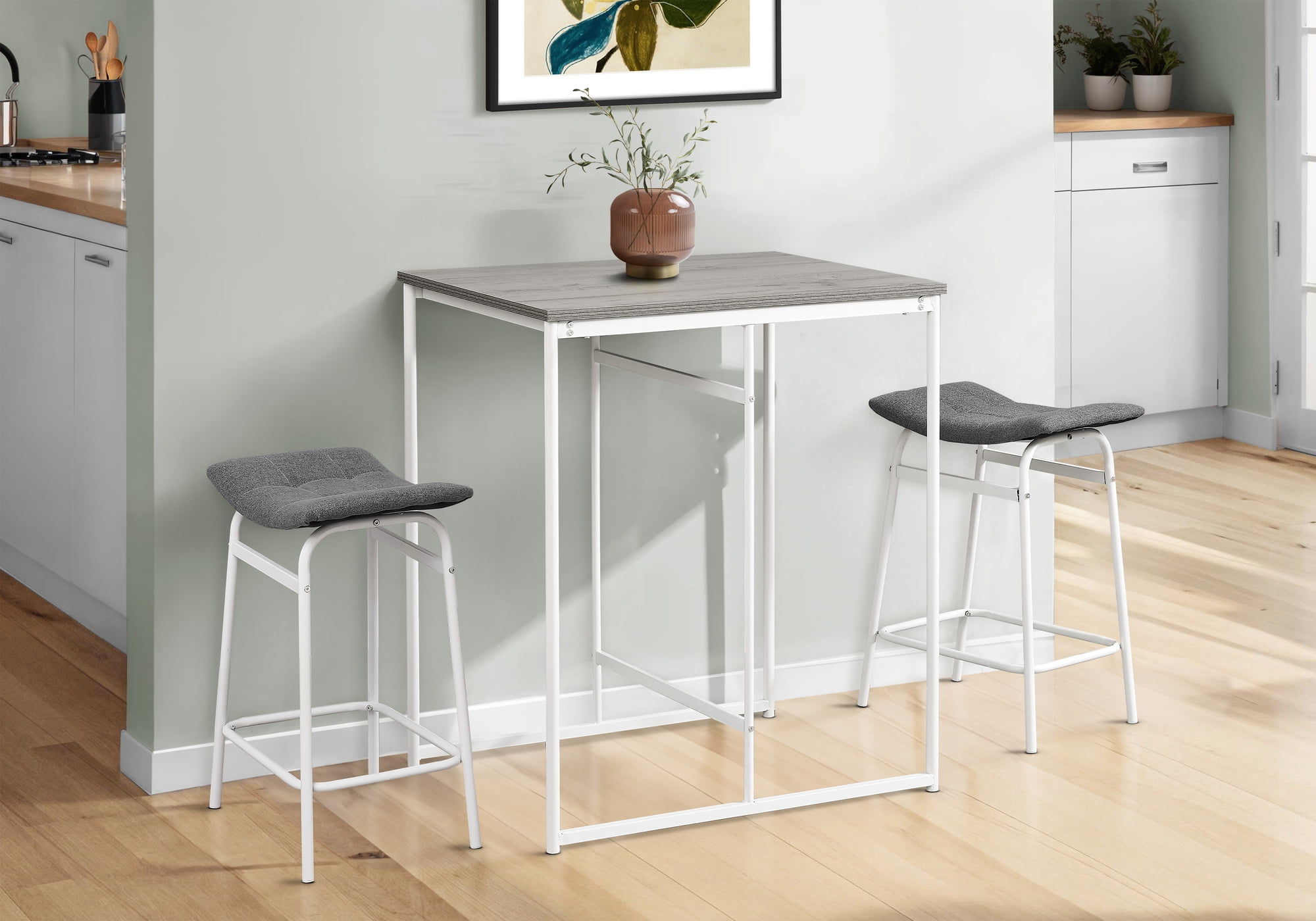 LHYY Dining Table,32"Rectangular,Counter Height,Small,Laminate Top ...