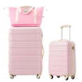 LHYY Hardshell Luggage Sets 2Pcs+Bag Spinner Suitcase with TSA Lock ...