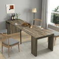 LHYY Modern Multifunctional Extendable Dining Table with Outlet,Space ...
