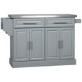 LHYY Rolling Kitchen Island with Storage,Portable Kitchen Cart with ...