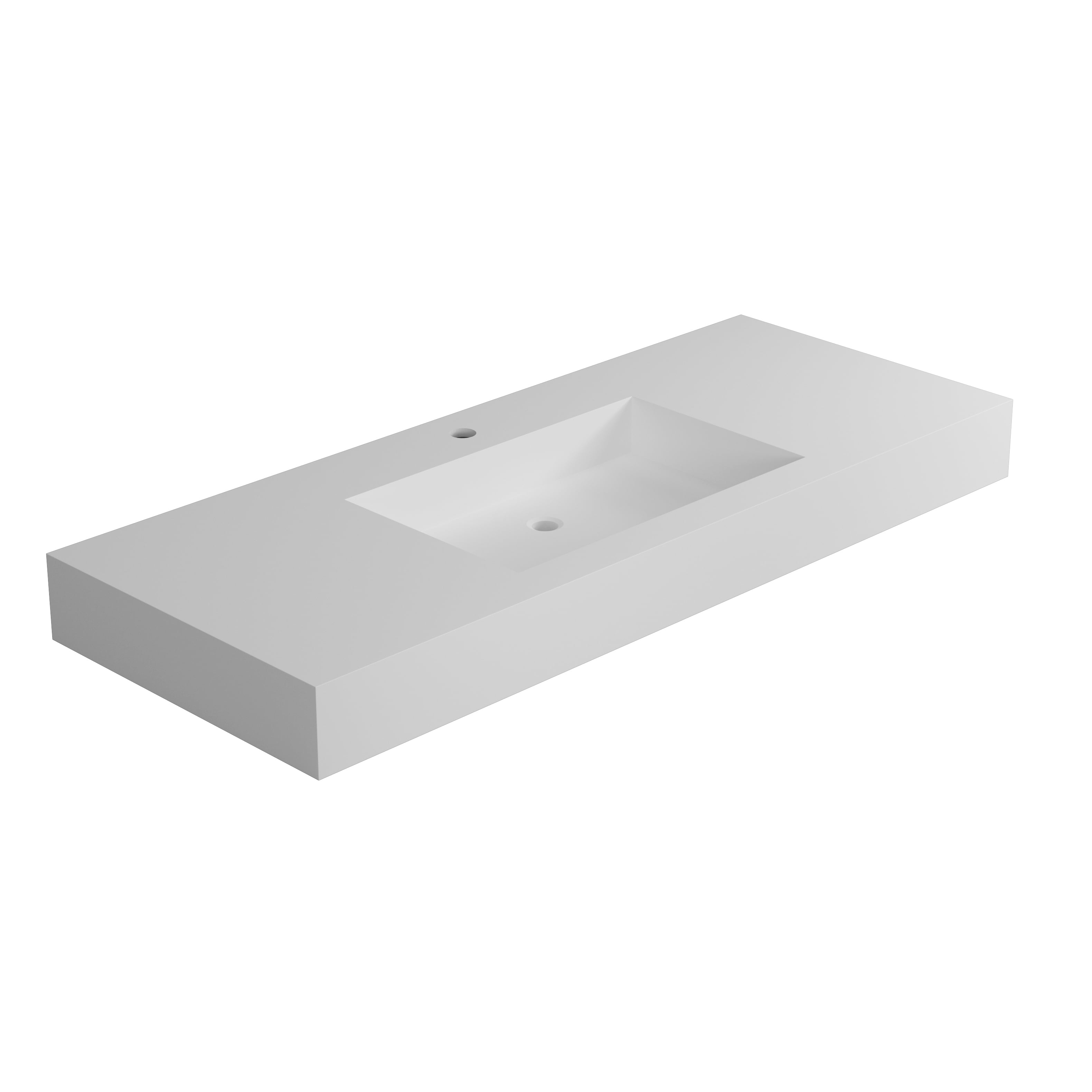 LHYY Stone Resin Solid Surface Bathroom Vanity Basin Sink - Walmart.com