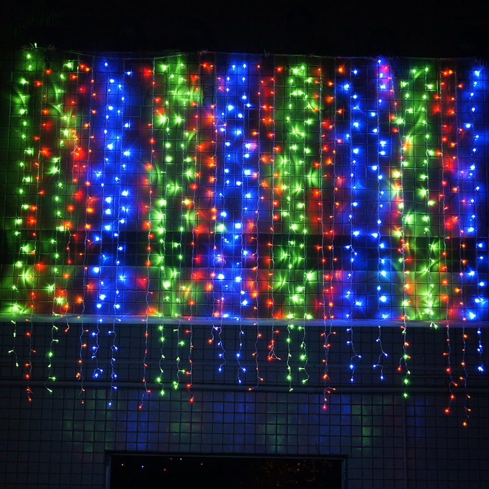 LHomeove 3M x 3M Indoor Outdoor Waterfall Window Lights 300LEDs LED ...