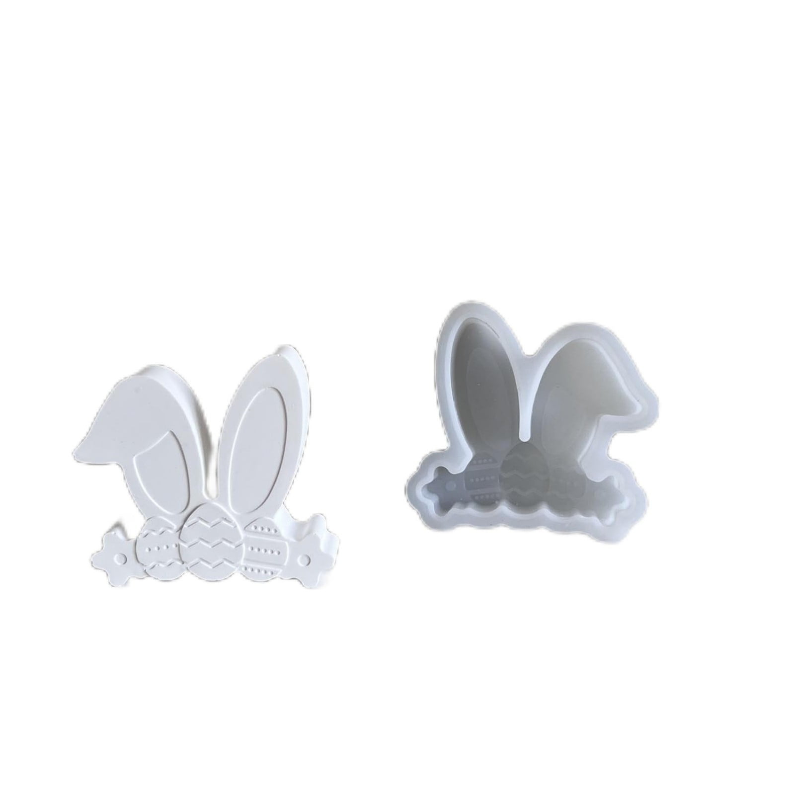 LIAMOBONDOPOLISE 2025 New Moulds Easter Mould Rabbits Pendant Mould ...