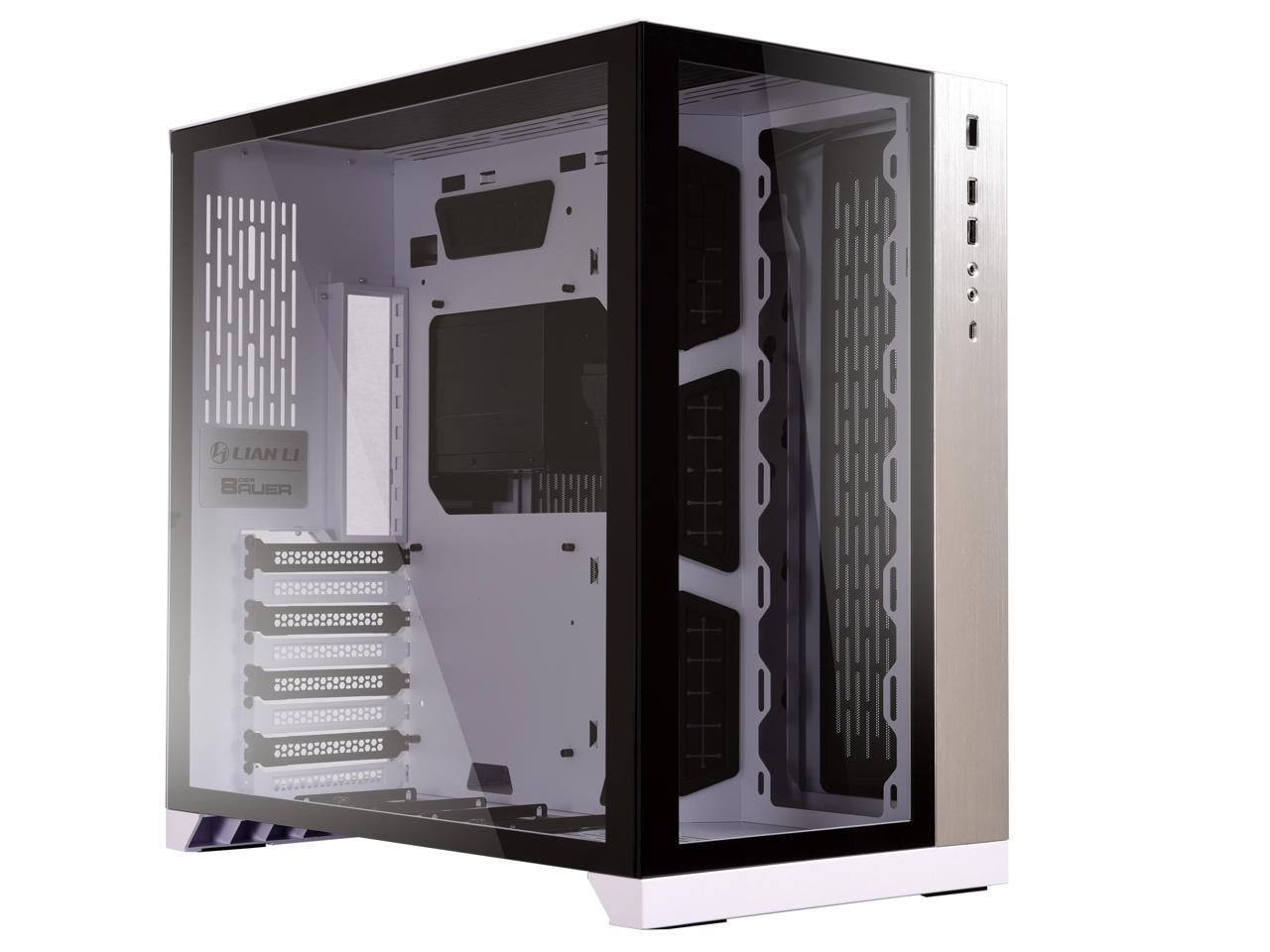 LIAN LI CASE PC-O11DW Tower White 3.5"x3 or 2.5x6 EATX/ATX 1c - Walmart.com