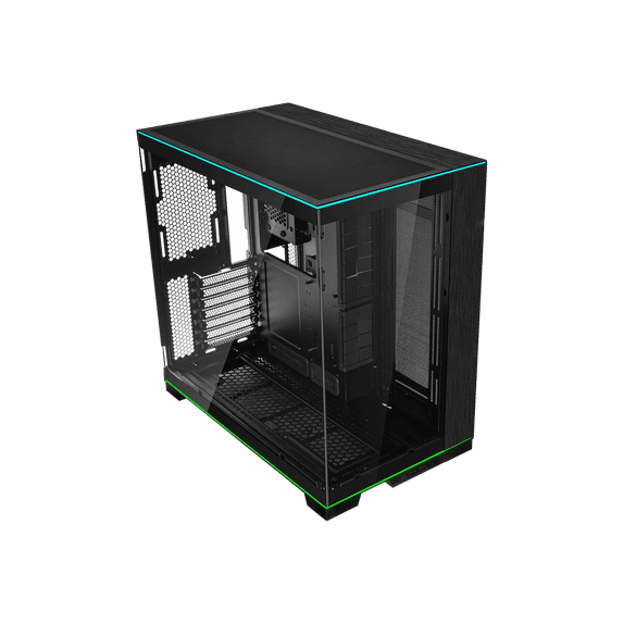 LIAN LI O11 Dynamic EVO RGB, Black Aluminum/Steel/Tempered Glass, ATX ...