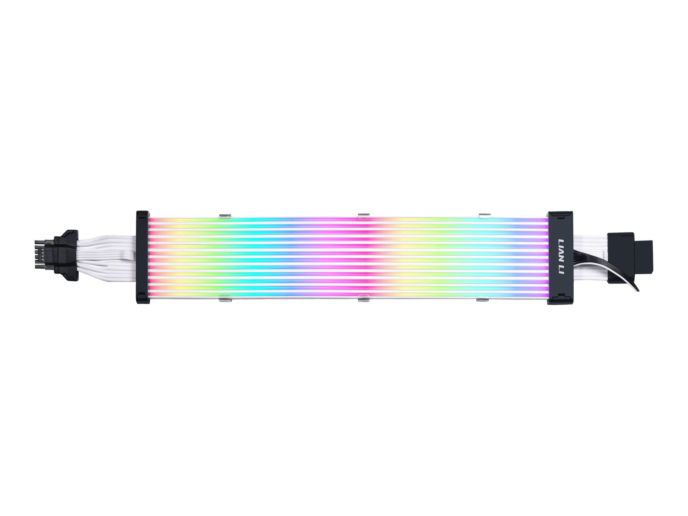 Lian-Li Strimer Plus V2 ARGB VGA Extension Cable, 12VHPWR, 162 LEDs, 12 ...