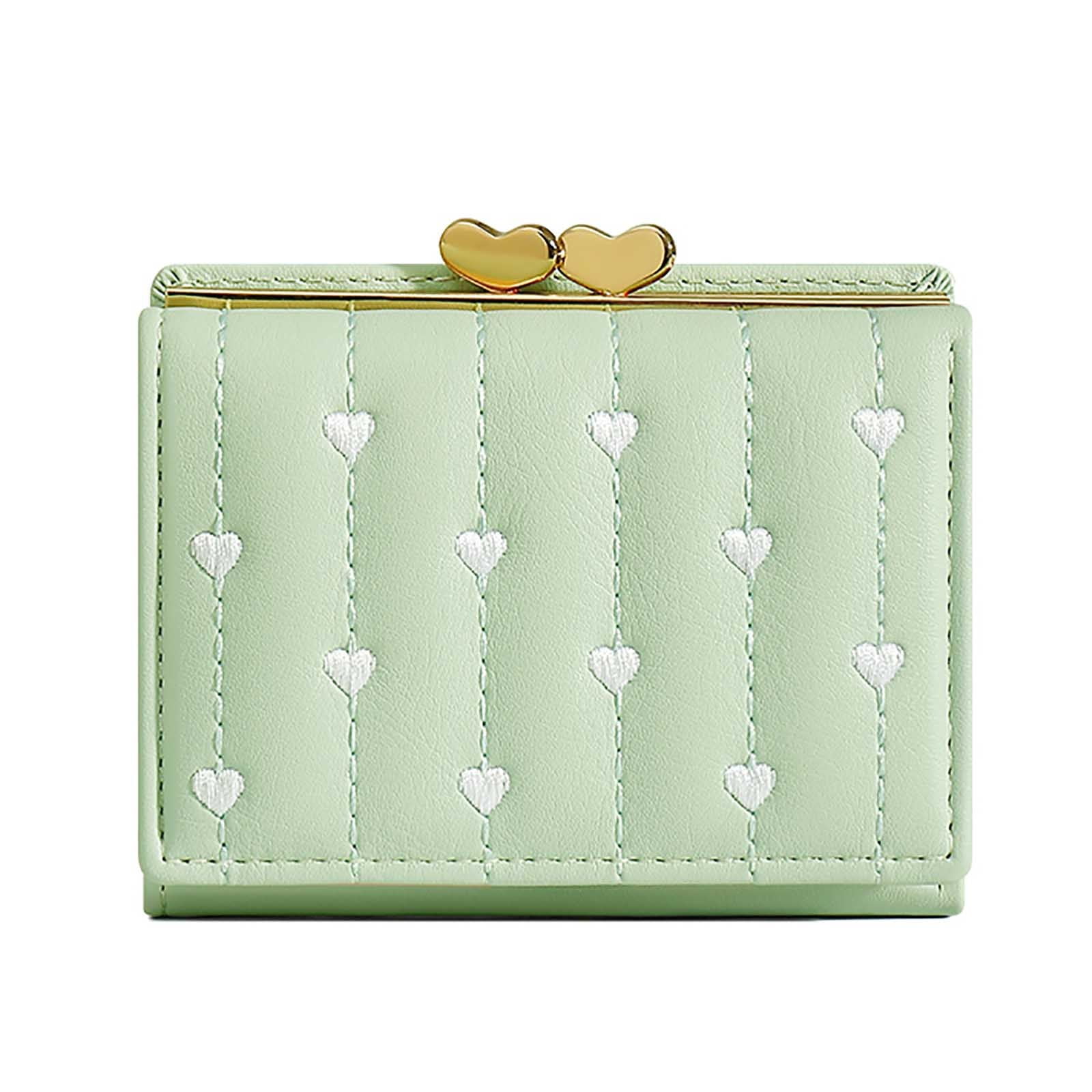 LIANGP Bag Products Ladies Tri Fold Mini Multi Function ID Purse ...