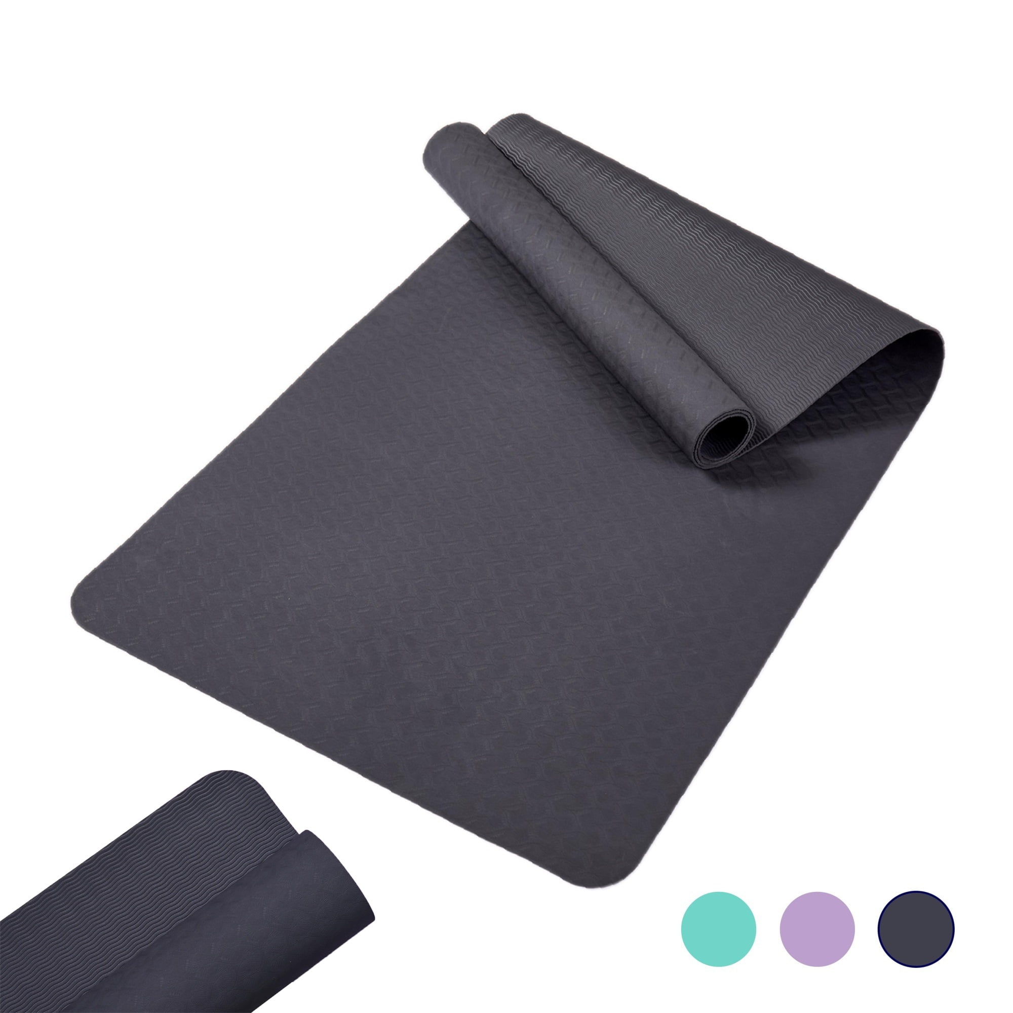 72"x24" Non-Slip Yoga Mat for Women Eco-Friendly Exercise Mat for ...