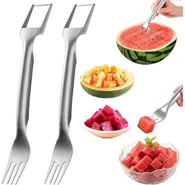 HEJULIK Stainless steel triangle fruit carving knife apple shaper strip ...