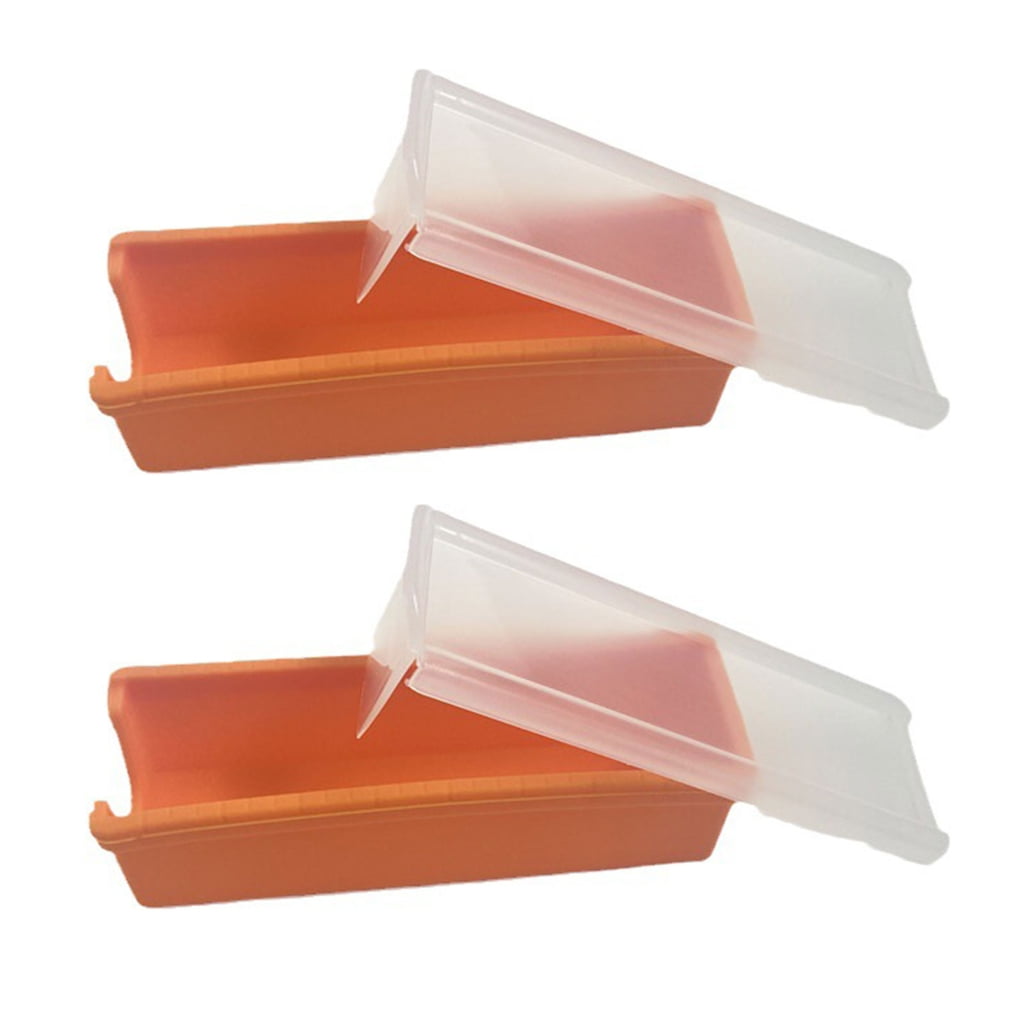 LIANXUE 1/2pcs Silicone Butter Cutting Container Cheese Container ...