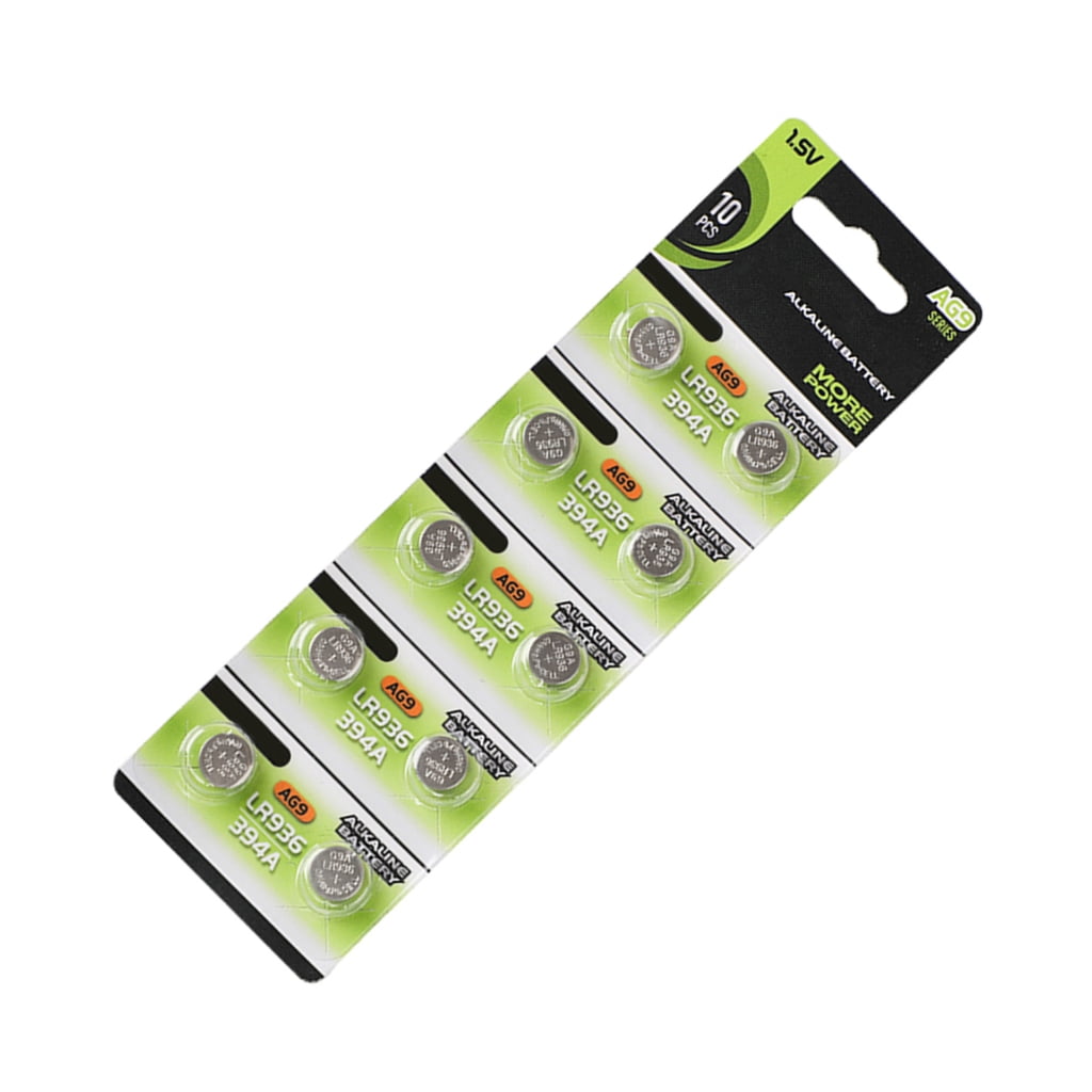 LIANXUE 10pc/20pc AG9 Alkaline Button Cells 1.55V Coin Cell Batteries ...