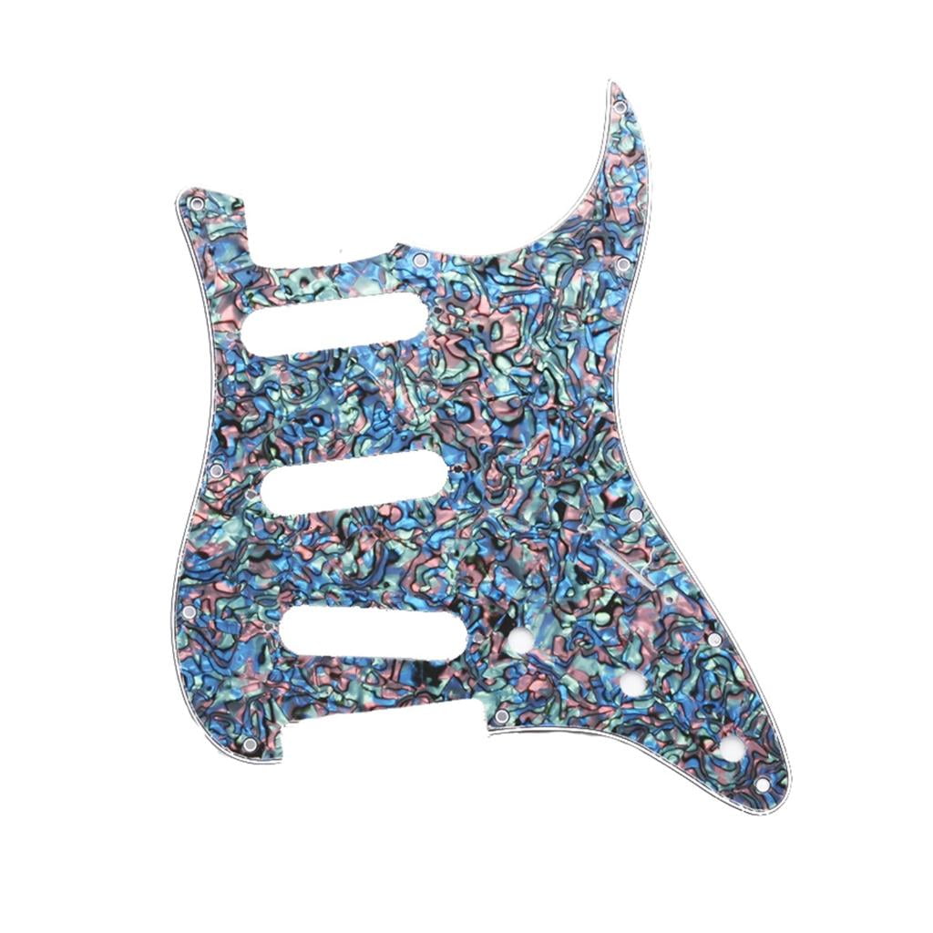 LIANXUE 11 Holes Electric Guitar Pickguard Scratch Plate Pick Guards ...