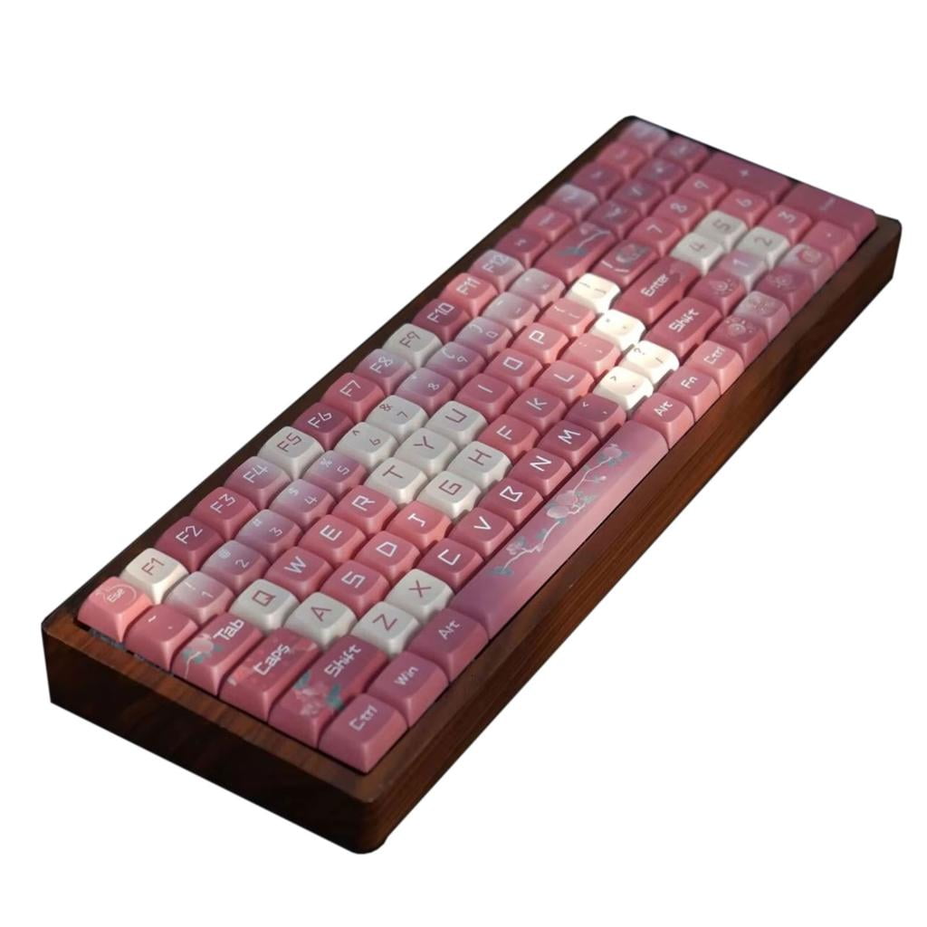 LIANXUE 127 Key XDA Height Keycaps Pomegranate Themed Keycap For ...