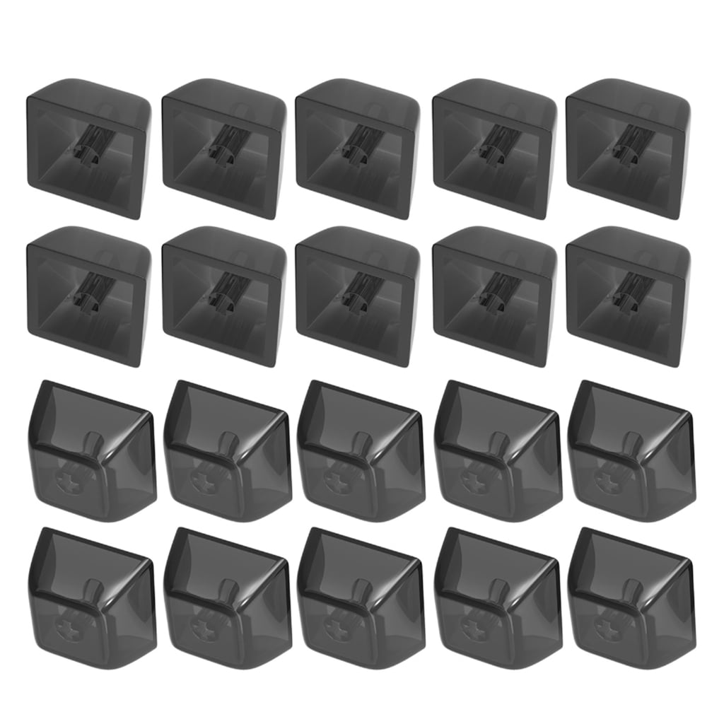 LIANXUE 20Keys Transparents XDA Profile PC Blank Backlit Keycaps for ...