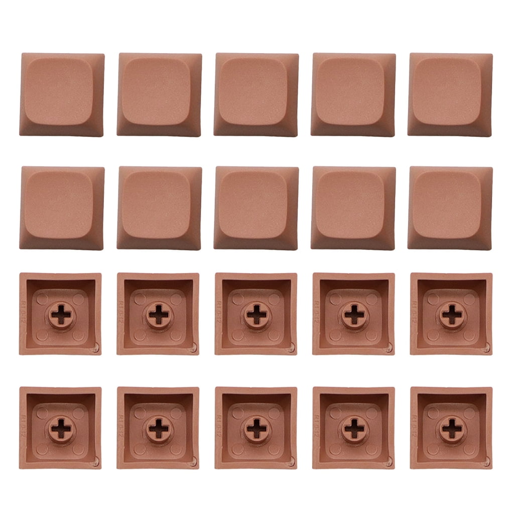 LIANXUE 20Pieces 1U XDA Height Keycaps No Print For Mechanical ...