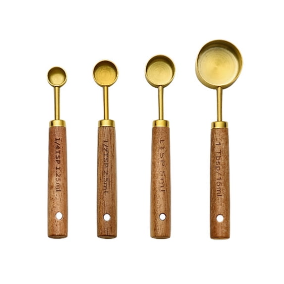 LIANXUE 4 Pack Measuring Spoons Coffee Measuring Tool Measuring Cups ...