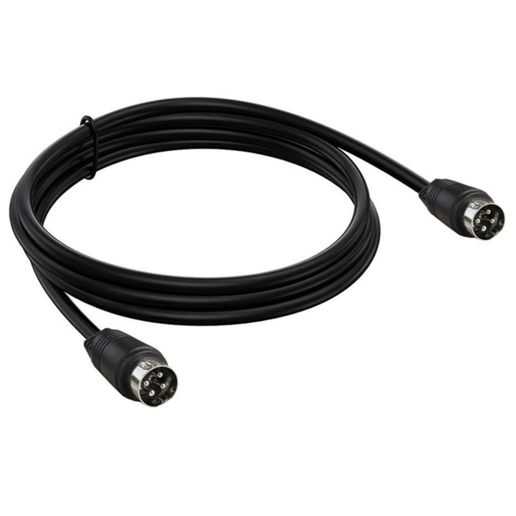 LIANXUE 4 Pin DIN Male to Male Plug Extension Cable 4Pin DIN Connectors ...