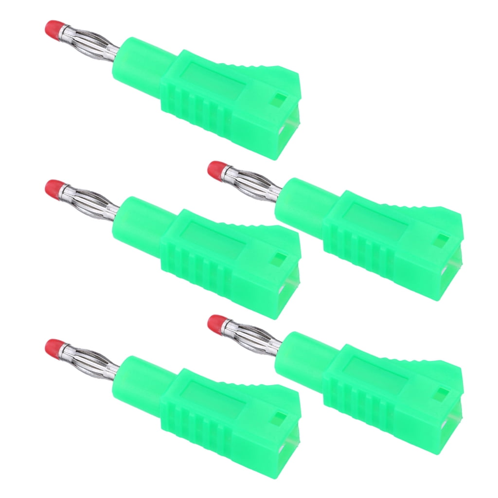 LIANXUE 4mm Banana Plug Connectors with Clear Tubing for Electronic ...