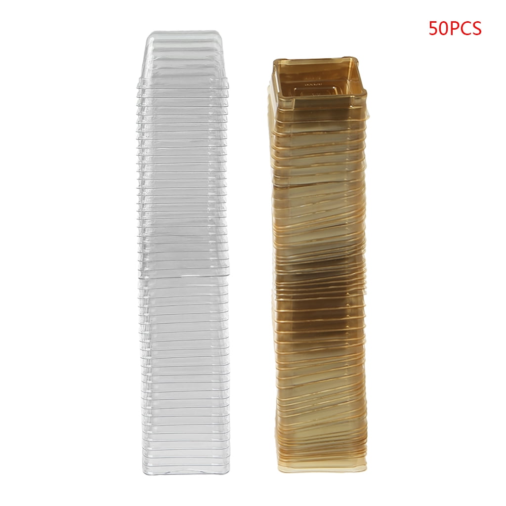 LIANXUE 50g Square Moon Cake Trays Mooncake Packaging Box Container ...