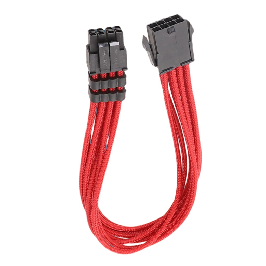 LIANXUE 8Pin Computer Mainboard Extension Cable Braided Cable CPU 8Pin ...