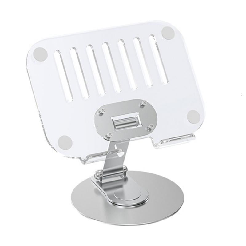 LIANXUE Acrylic 360 Degree Rotating Tablets Stand Adjustable Portable ...