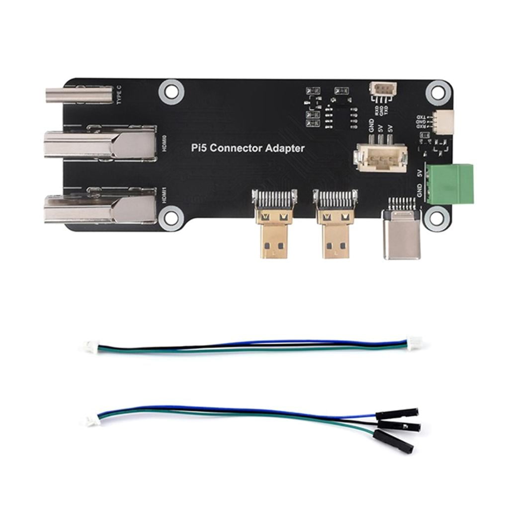 LIANXUE Adapter Board Multi-Functional Applicable For RPi5/4B Video And ...