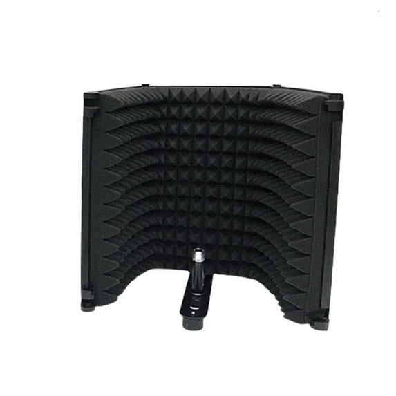 LIANXUE Adjustable 3 Panel Microphone Isolation Shield Microphone Sound ...