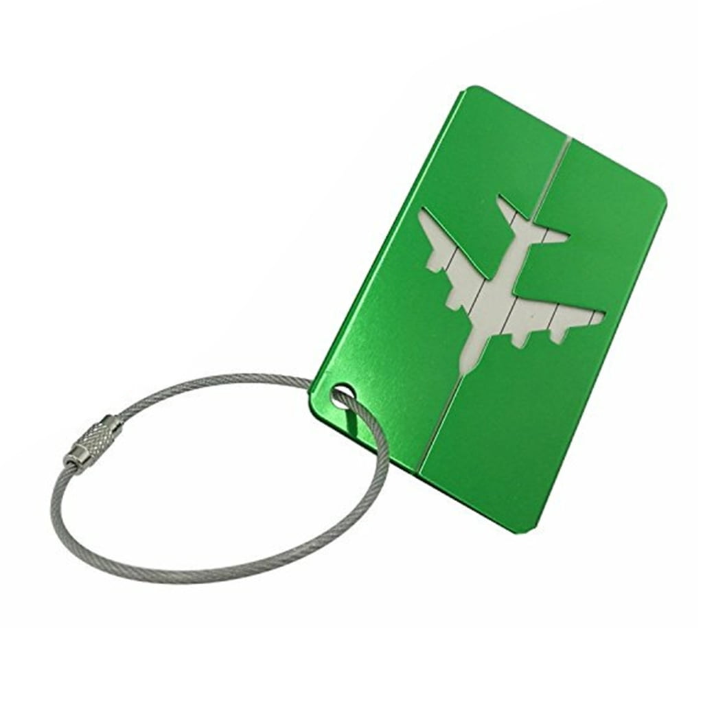 LIANXUE Aluminum Suitcase Label Baggage Identifier Backpack Tags and ...