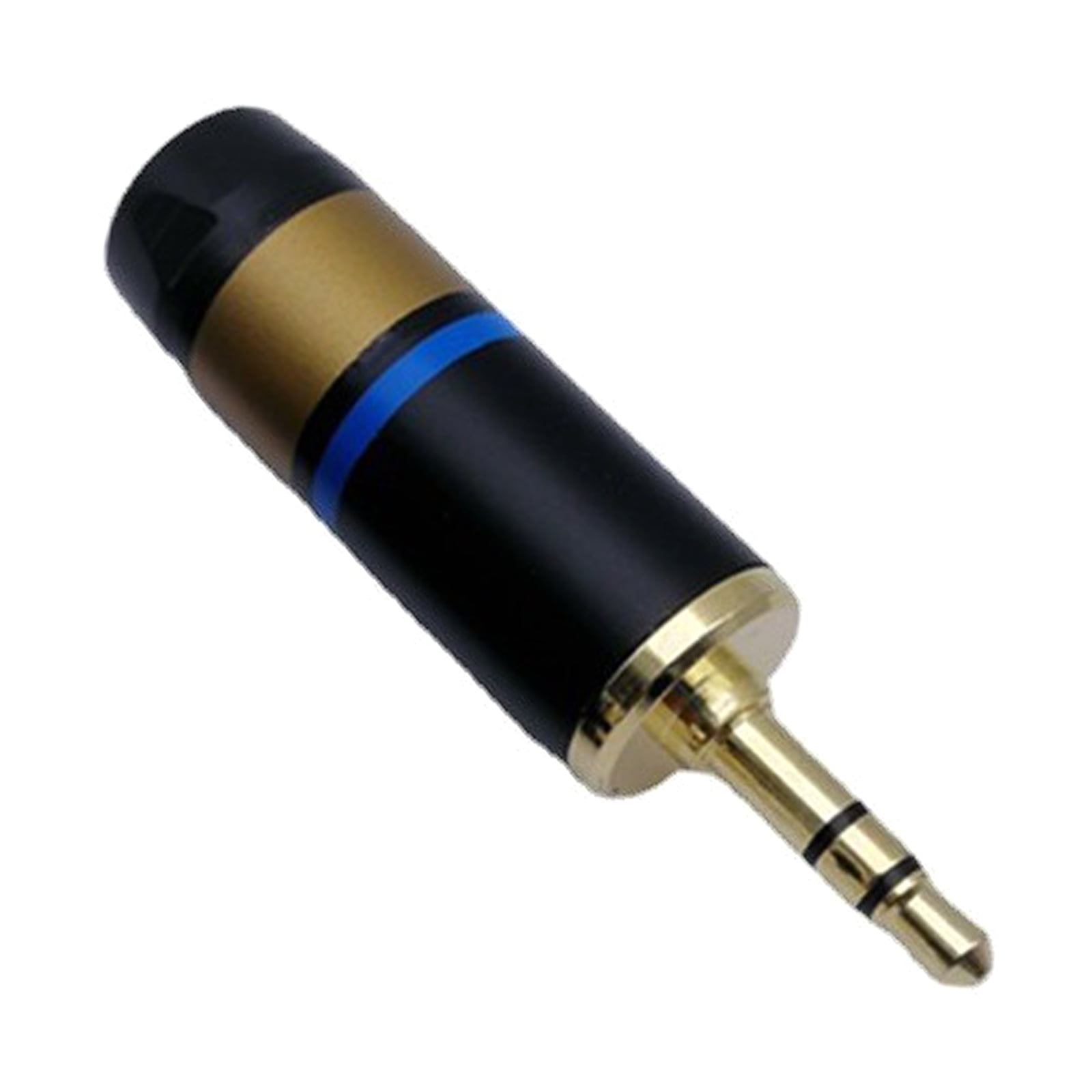 LIANXUE Audio Gold Banana Plug Speaker Connectors 3.5mm Plugs Gold ...