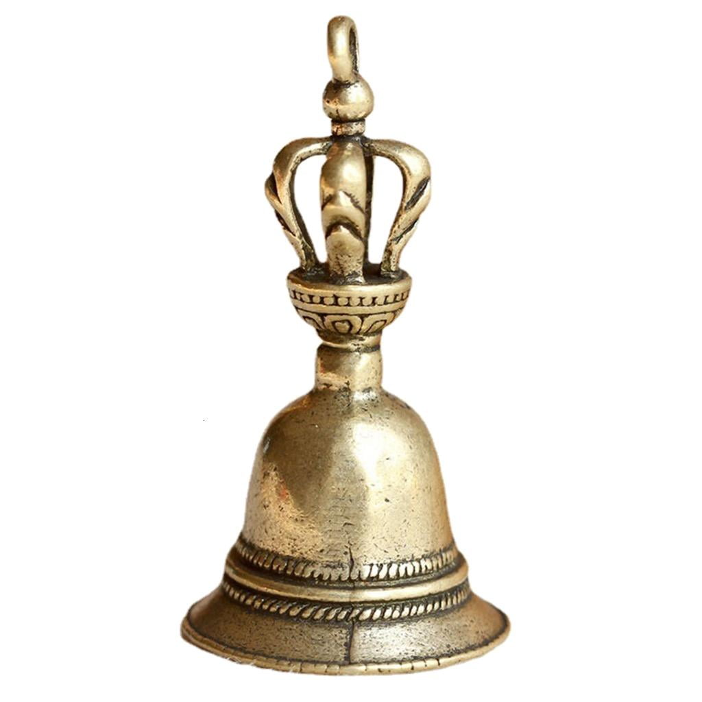 LIANXUE Brass Handle Loud Hand Bell Large Hand Bell for Weddings ...