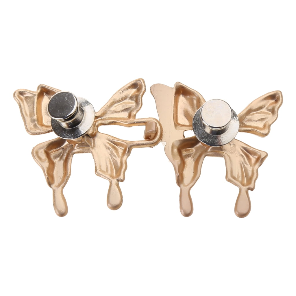 LIANXUE Butterfly Shaped Pant Waist Tightener, Adjustable Waist Buckle ...