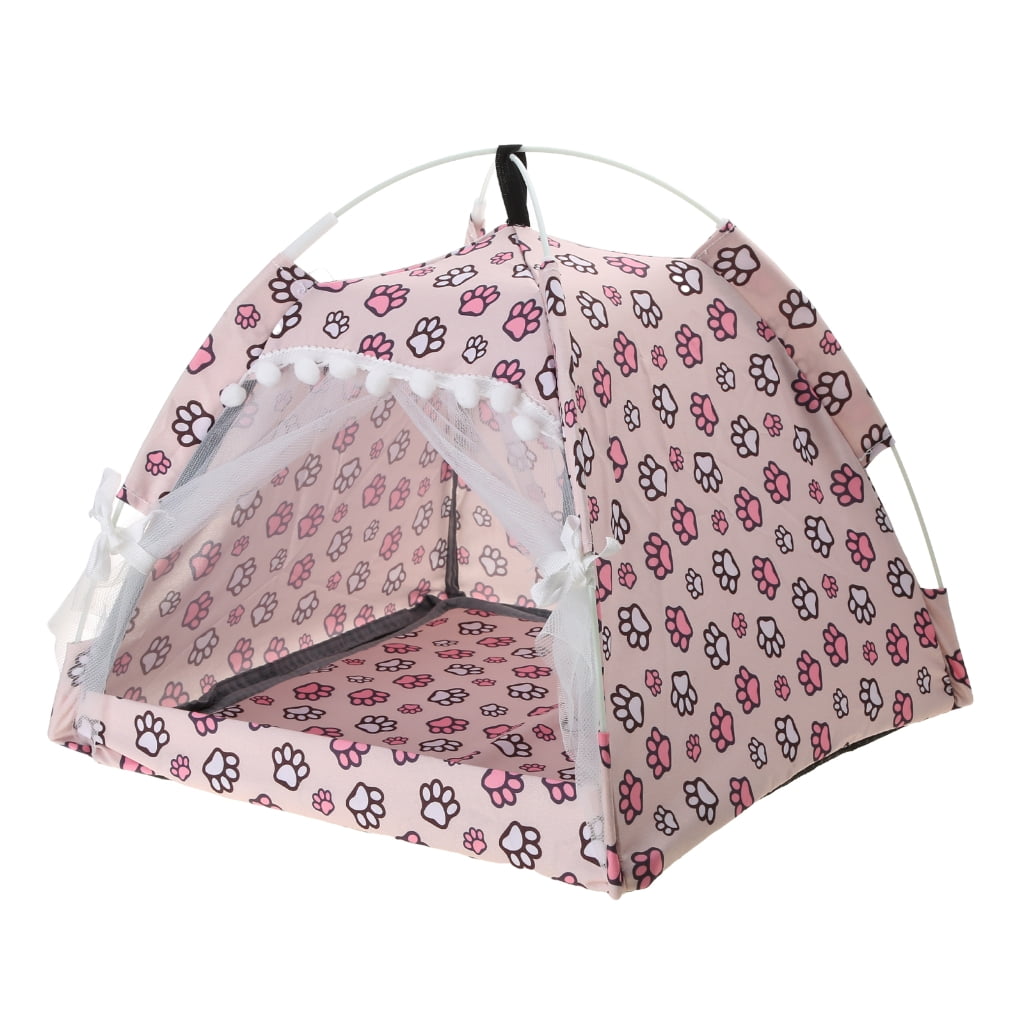 LIANXUE Cat Tent Bed General Teepee Half-Closed Cat Pet Small Dogs ...