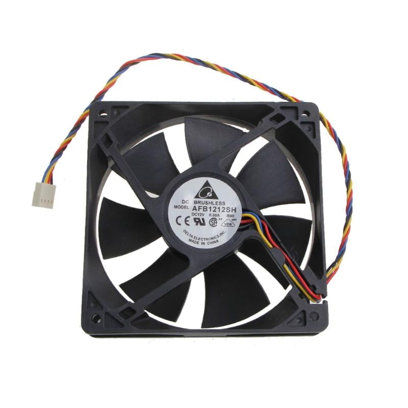 LIANXUE Cooling Fan AFB1212SH 12V 4pin Silents Cooling Fan Coolers ...