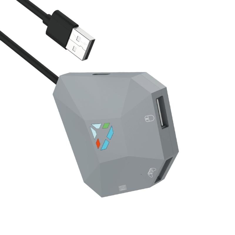 LIANXUE Customizable Plug Play Low Latency Keyboard Mouse Converter ...