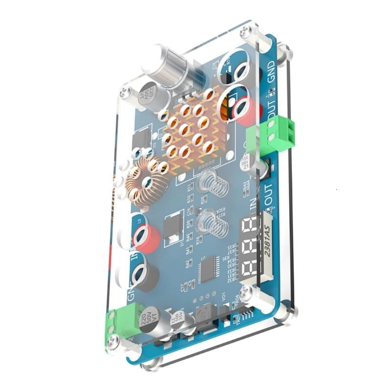 LIANXUE DCDC 5-32V to 5-45V Bucking Converters 3A Adjustable Step Down ...