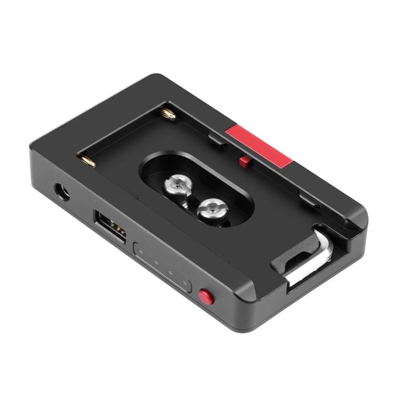 LIANXUE DSLR Camera Clamp PULUZ Battery Adapter Plate for NP-F Type ...