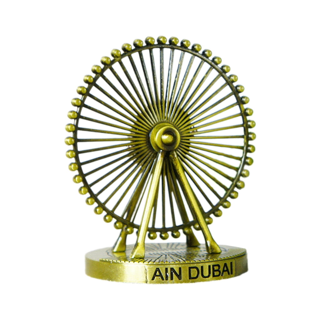 LIANXUE Dubai Ferris Wheel Model Ornament Rotating Metal Ferris Wheel ...